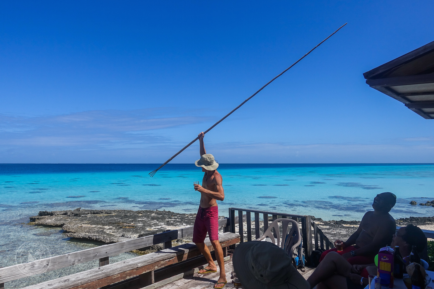 A Tuamotan feast for Sabby | Green Coconut Run