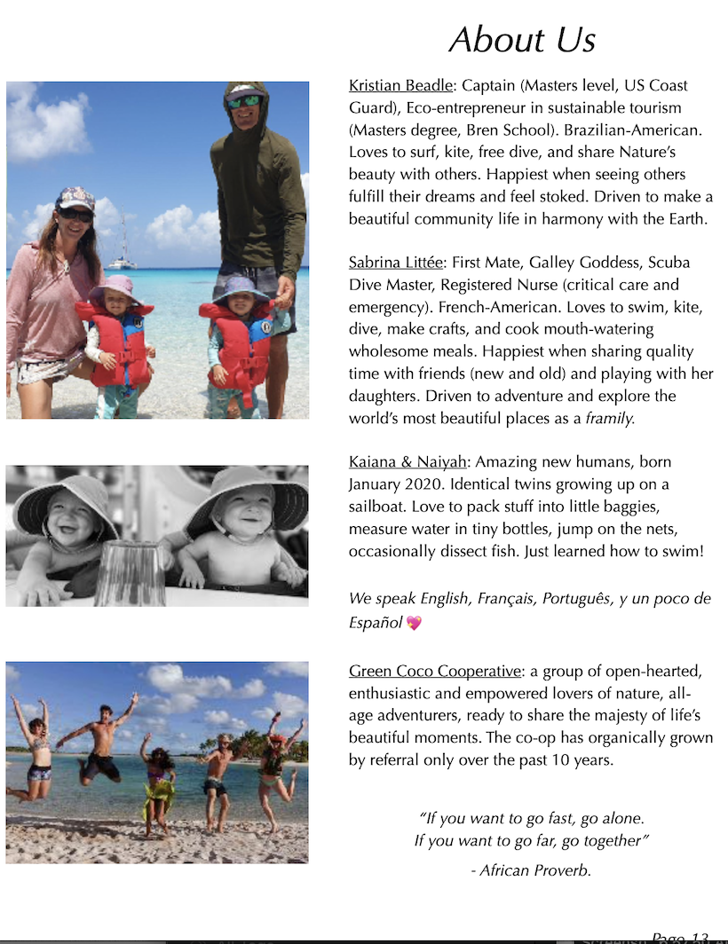 Our Expedition Proposal | Green Coconut Run